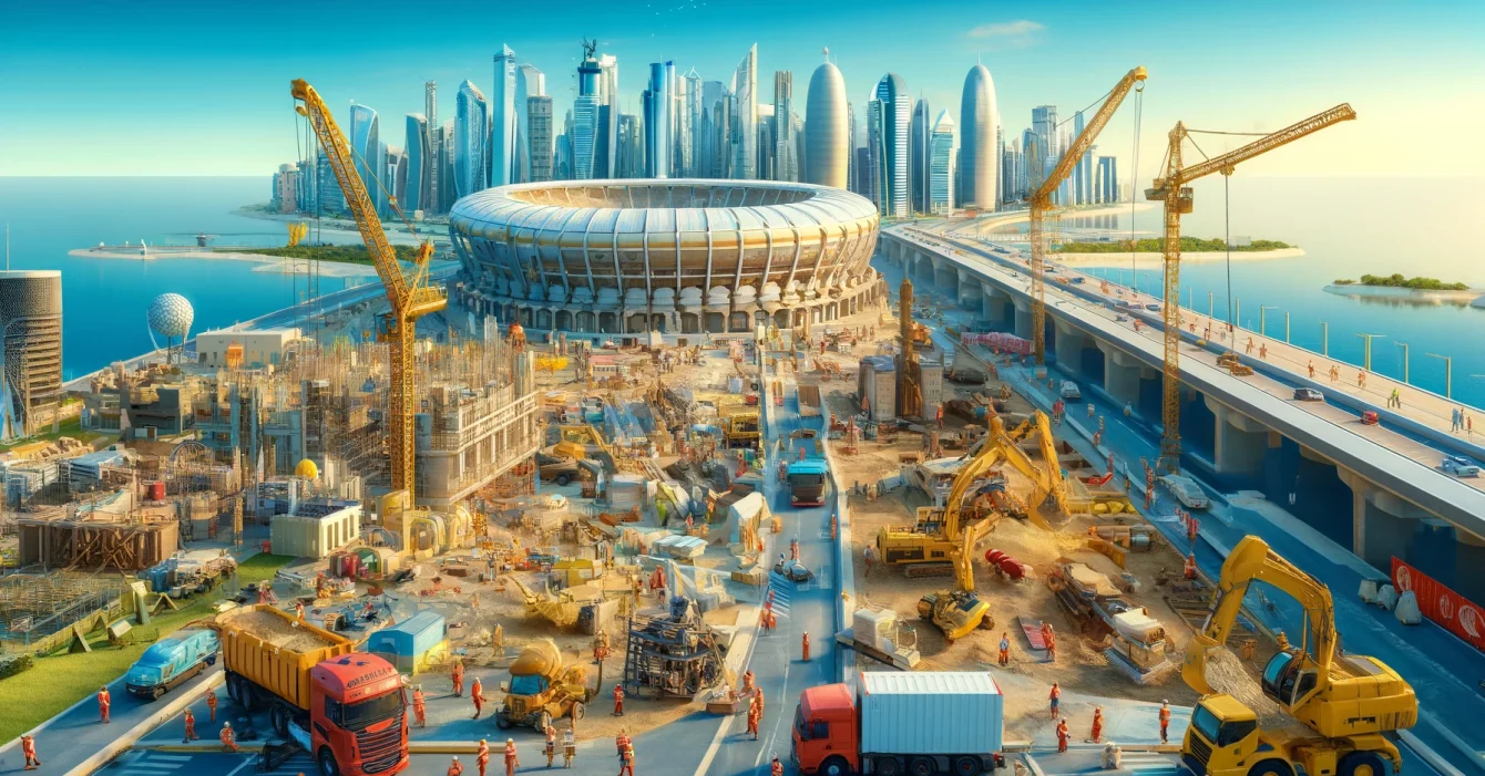 Qatar's Construction Boom: Preparing for the FIFA World Cup - Dubai ...