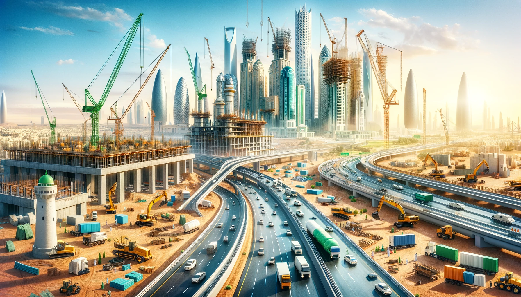 Construction and Infrastructure Growth in Saudi Arabia - Dubai Engineering